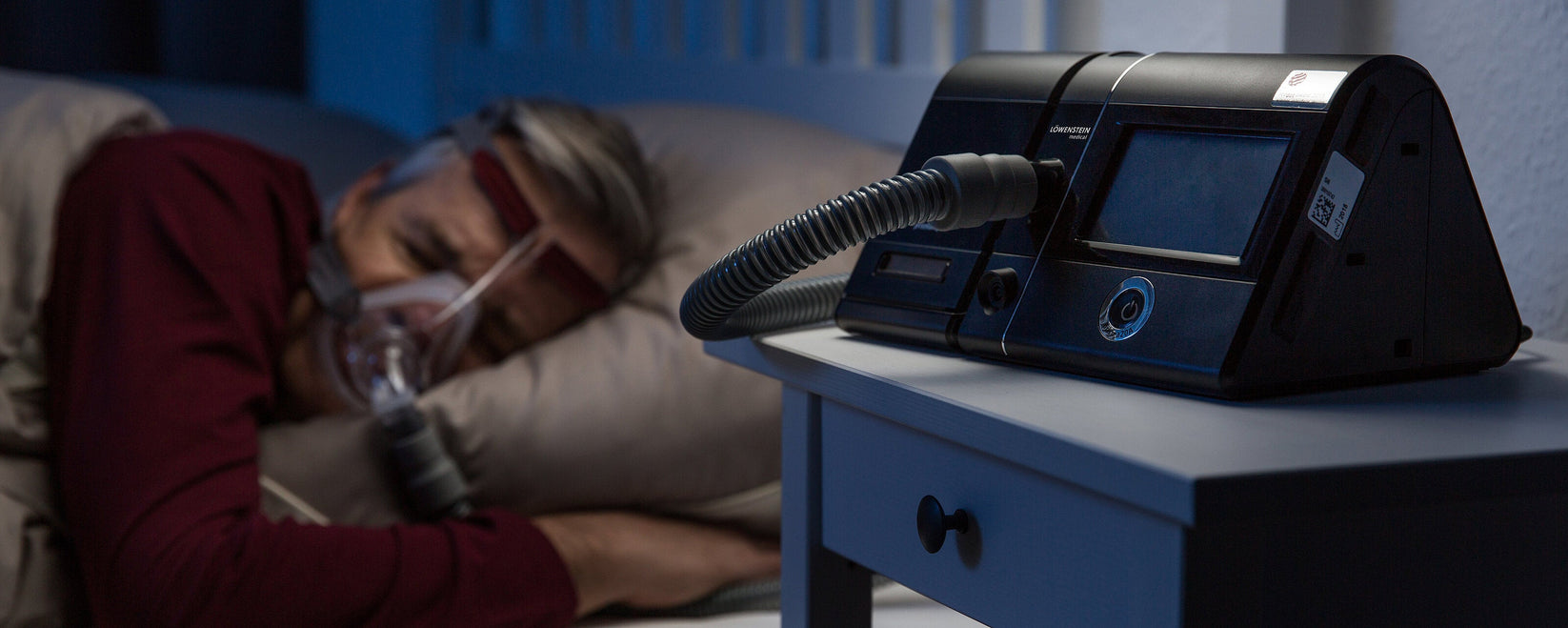 Löwenstein Prisma 20A (BLACK) Device & Mask Bundle - Including POD Sup ...